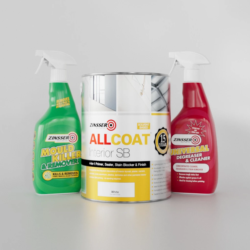 How to Paint Over Glossy / Slick Surfaces (odourless method) | Zinsser ...