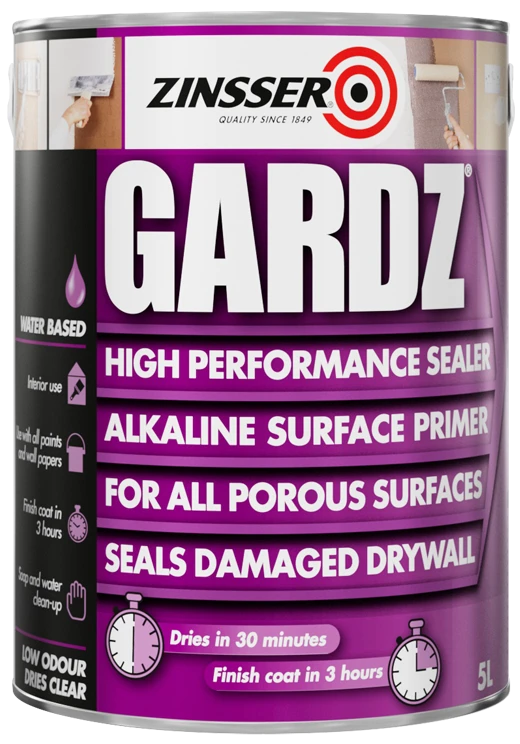 Gardz | Problem Surface Sealer | Zinsser UK | Specialist Paints and ...
