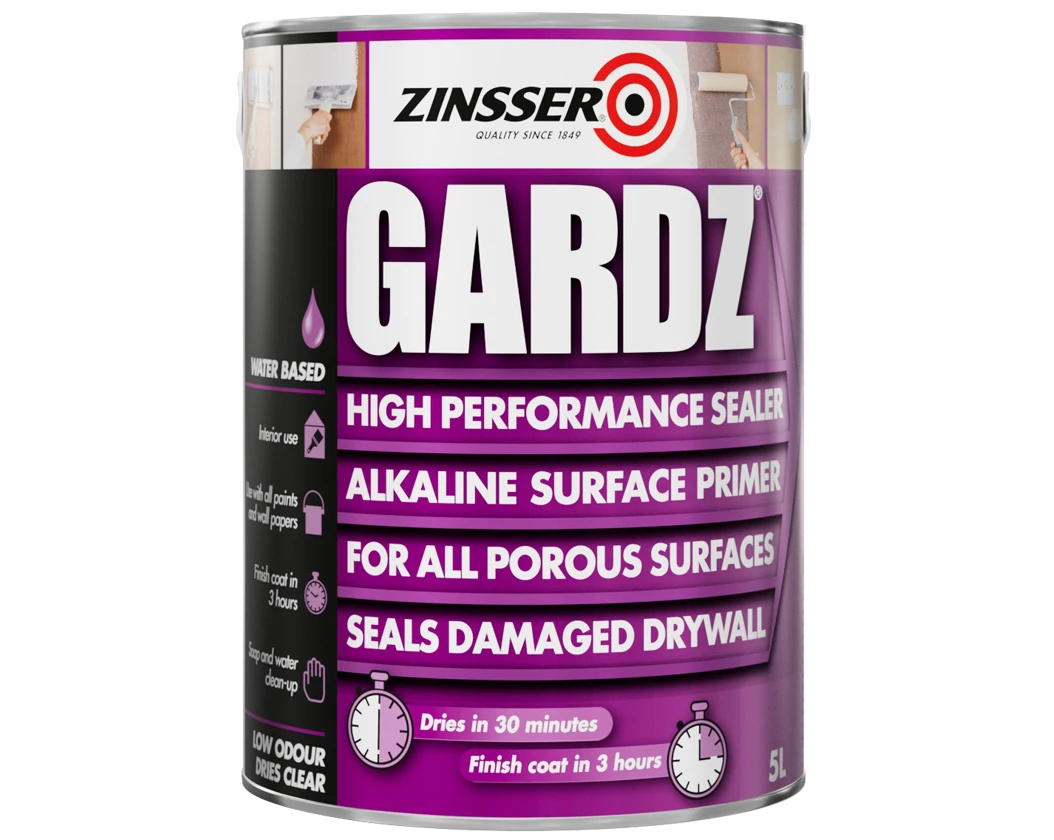 Gardz | Problem Surface Sealer | Zinsser UK | Specialist Paints and ...