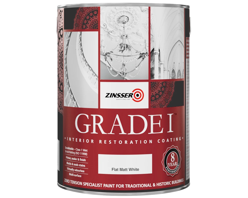 Grade 1 | Zinsser UK | Specialist Paints and Primers from Zinsser UK